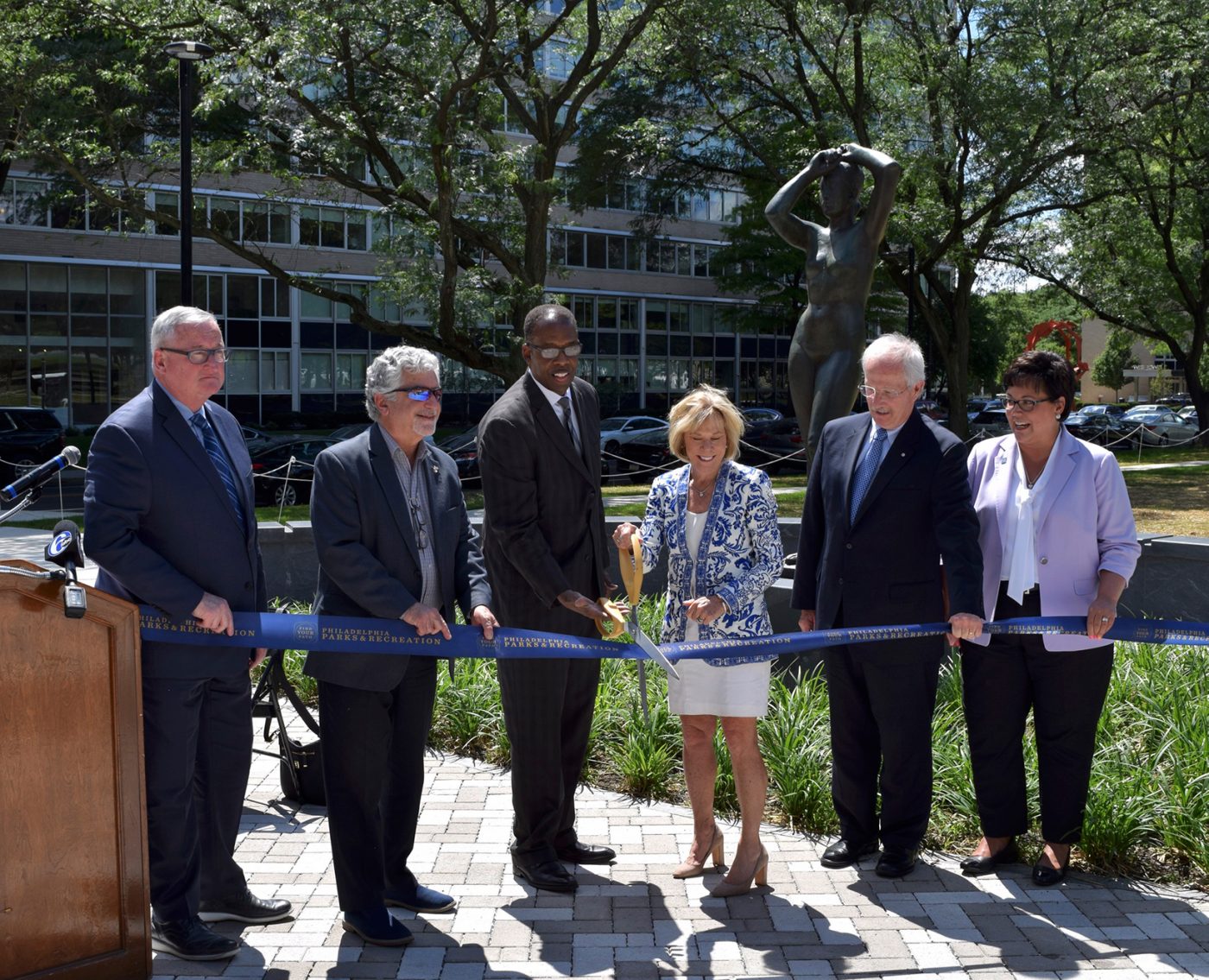 Maja Park officially opens on the Parkway - Association for Public Art