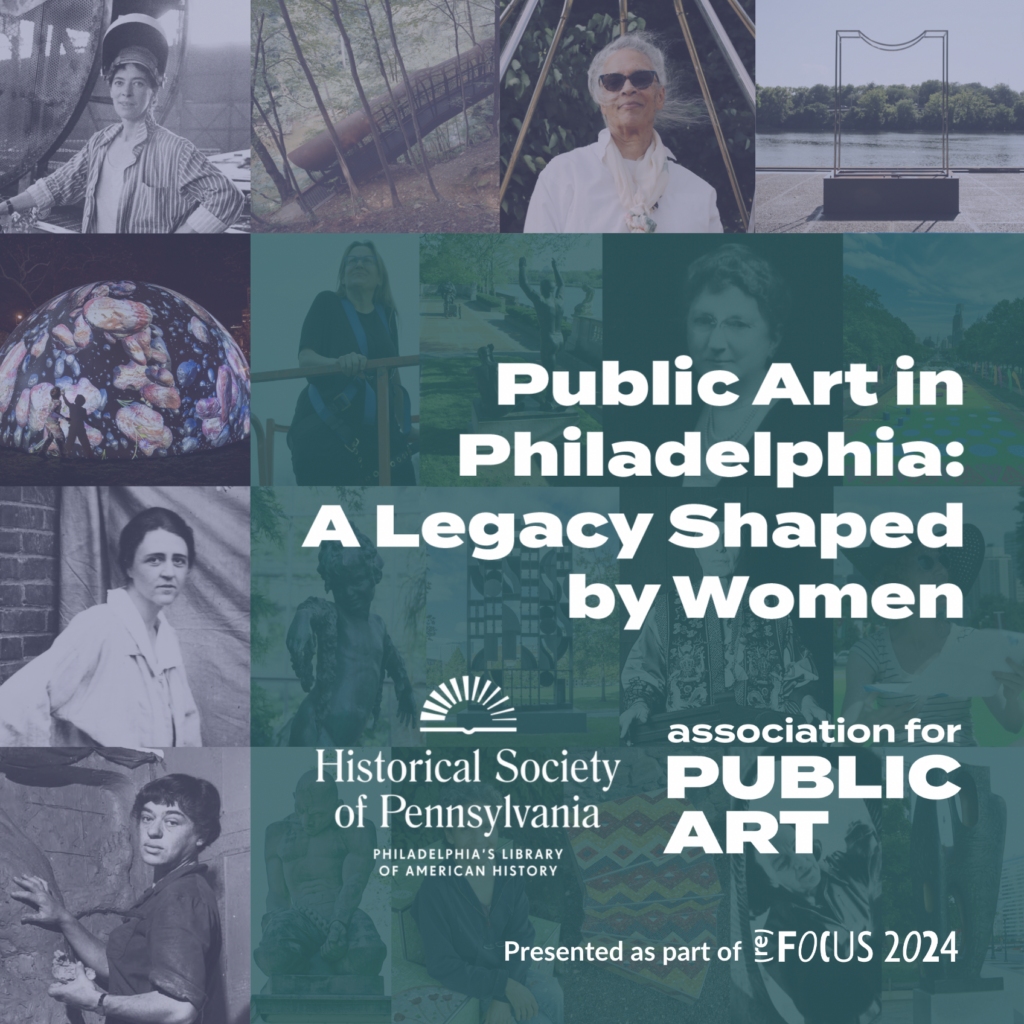 EXHIBIT: Public Art in Philadelphia: A Legacy Shaped by Women ...